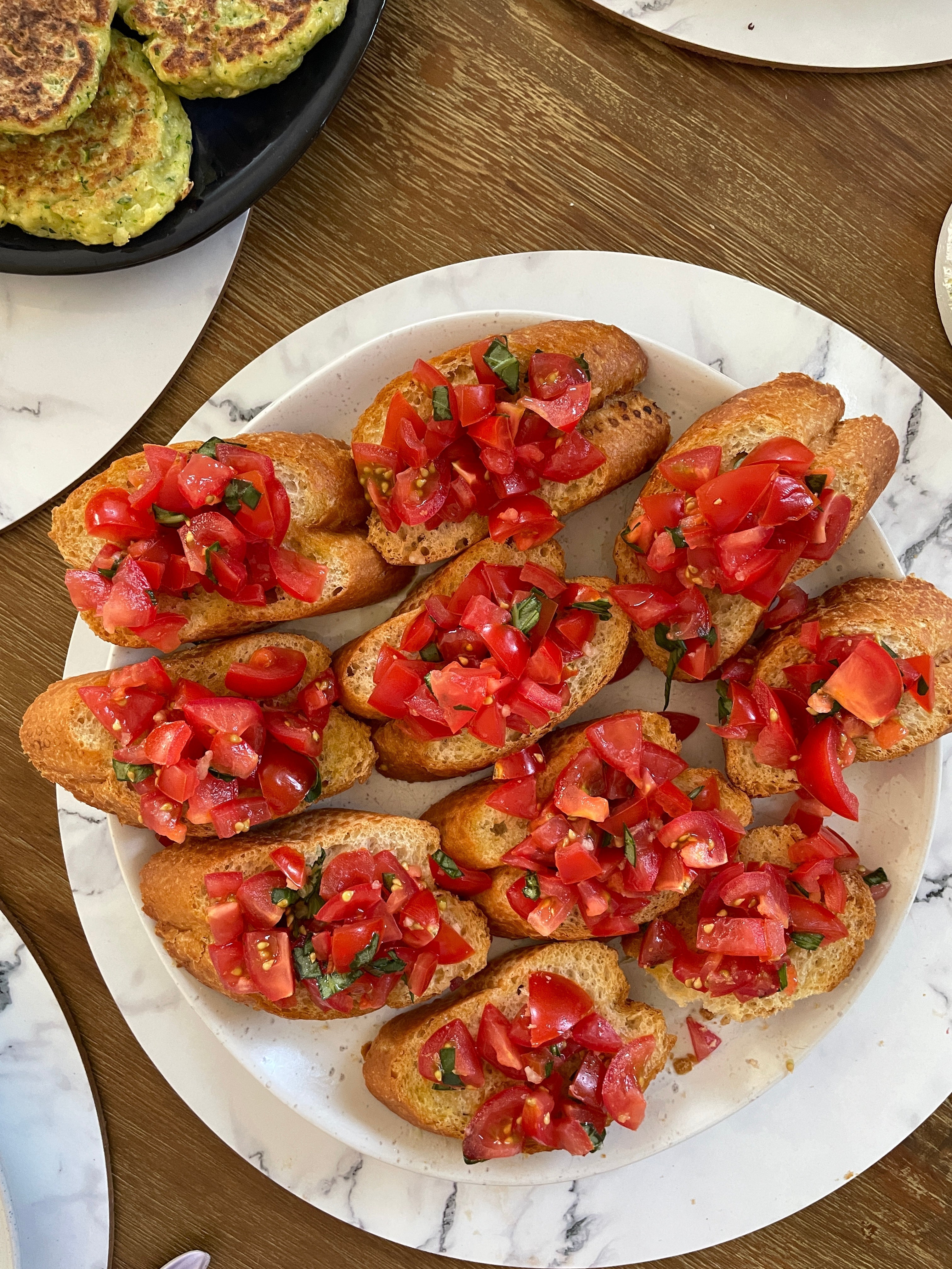 Simple Bruschetta – MyClayTable